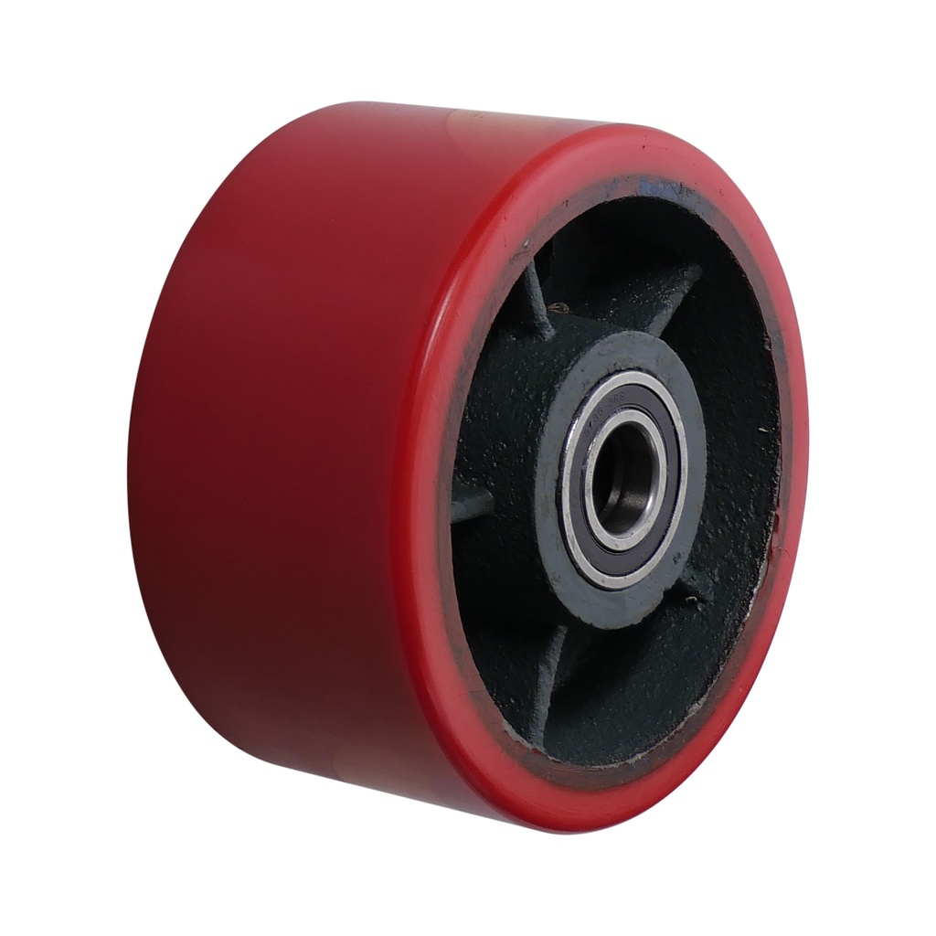 Loose wheel 200 x 100mm PU | Valkenpower
